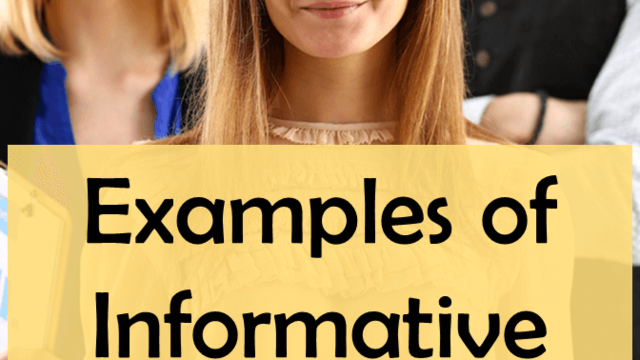 Good Informative Speech Examples Good Informative Speech Topics What 