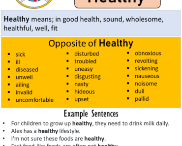 Opposite Words Archives - Page 53 of 89 - English Grammar Here