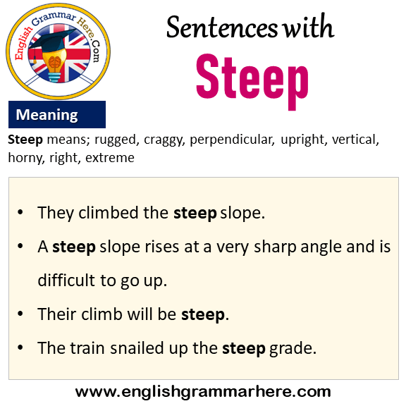 Steeper Meaning