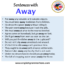 Sentences with Away, Away in a Sentence in English, Sentences For Away ...