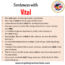 Sentences with Vital, Vital in a Sentence in English, Sentences For ...