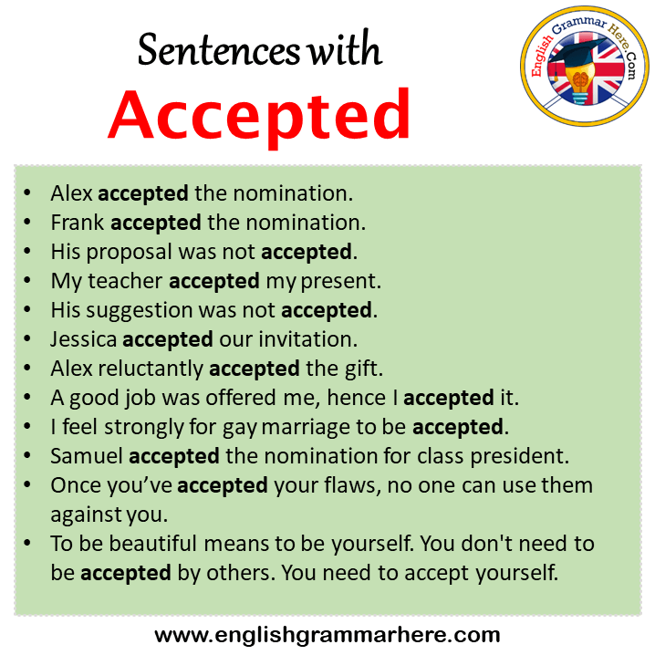 Accepted