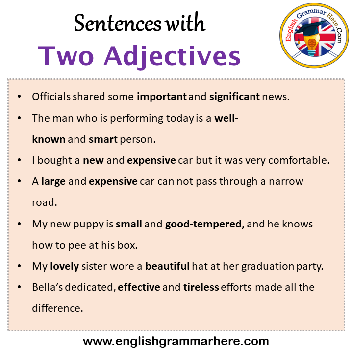 Adjectives Definition Types Examples And Quizzes 52 OFF
