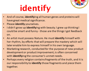 Sentences For identify Archives - English Grammar Here