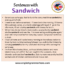 Sentences with Sandwich, Sandwich in a Sentence in English, Sentences ...