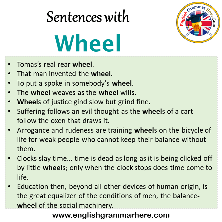 Spinning Wheel Example Sentences At Jett Embling Blog Spinning Wheel Example Sentences At Jett Embling Blog