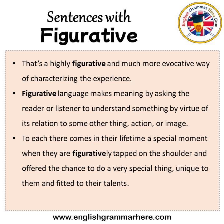 Sentences With Figurative Figurative In A Sentence In English Sentences With Figurative Figurative In A Sentence In English