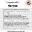 Sentences with Heroes, Heroes in a Sentence in English, Sentences For ...