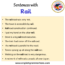 Sentences with Rail, Rail in a Sentence in English, Sentences For Rail ...