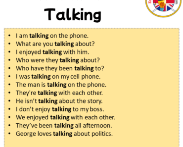 Sentences with Talking Archives - English Grammar Here