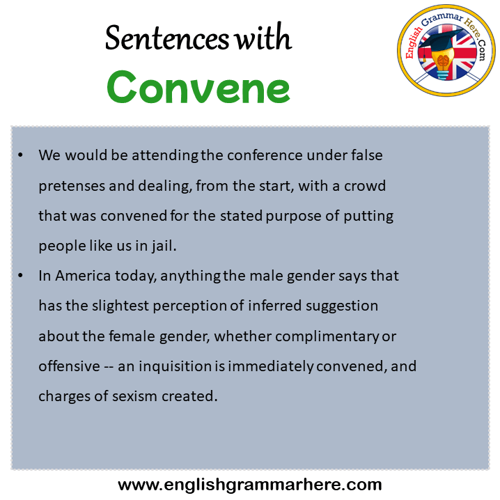 Convened Synonyms 170 Words And Phrases For Convened 42 OFF